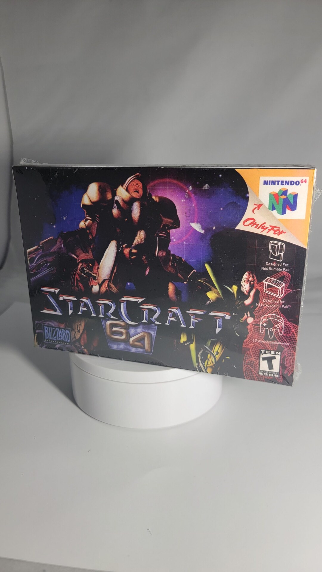 Starcraft 64 | NTSC | Nintendo 64 | N64 | En | Reproduction Box and ...