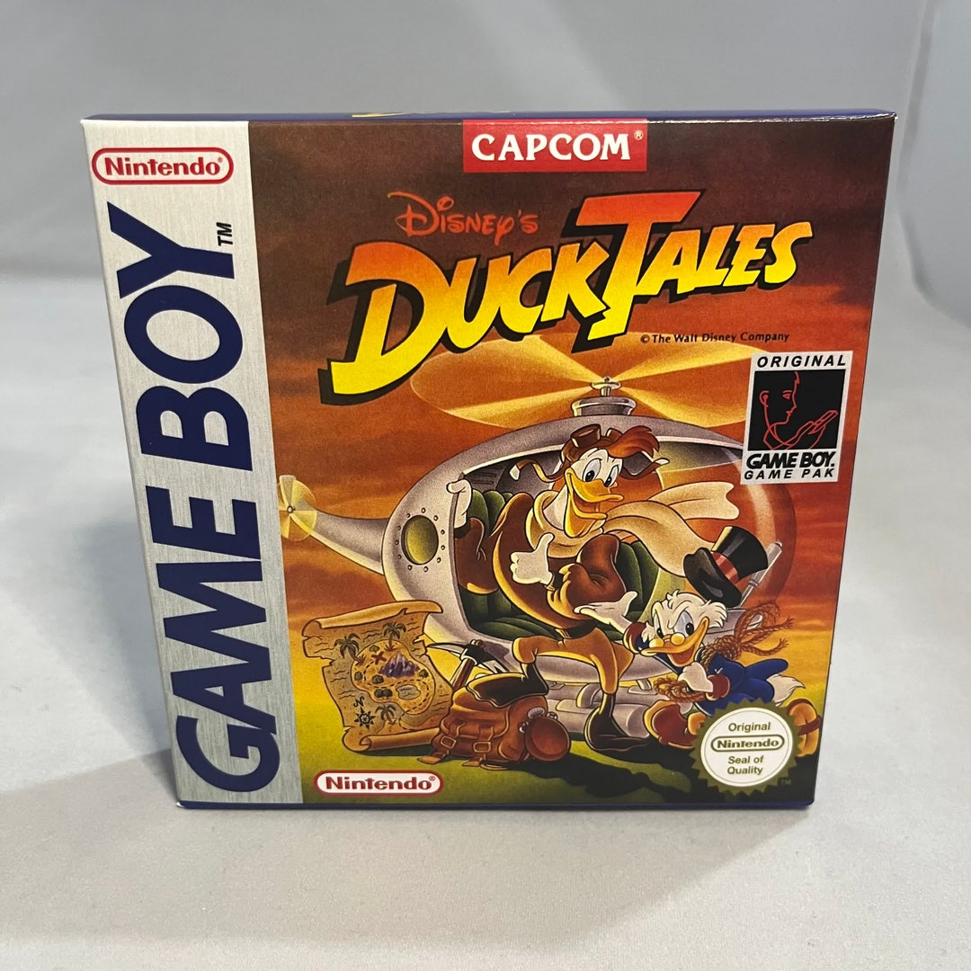 Ducktales | NTSC | Gameboy | GB | En | Reproduction Box and Inner Tray ...