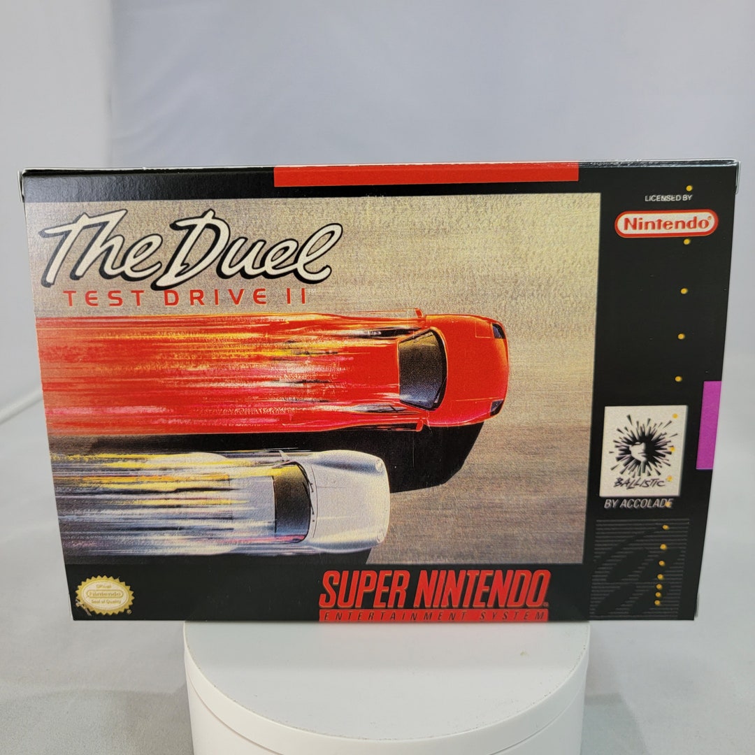The Dual Test Drive 2 | NTSC | Super Nintendo | SNES | En ...