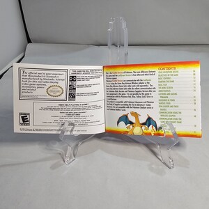 Pokemon Firered | NTSC | Gameboy Advance | GBA | En | User Instruction ...