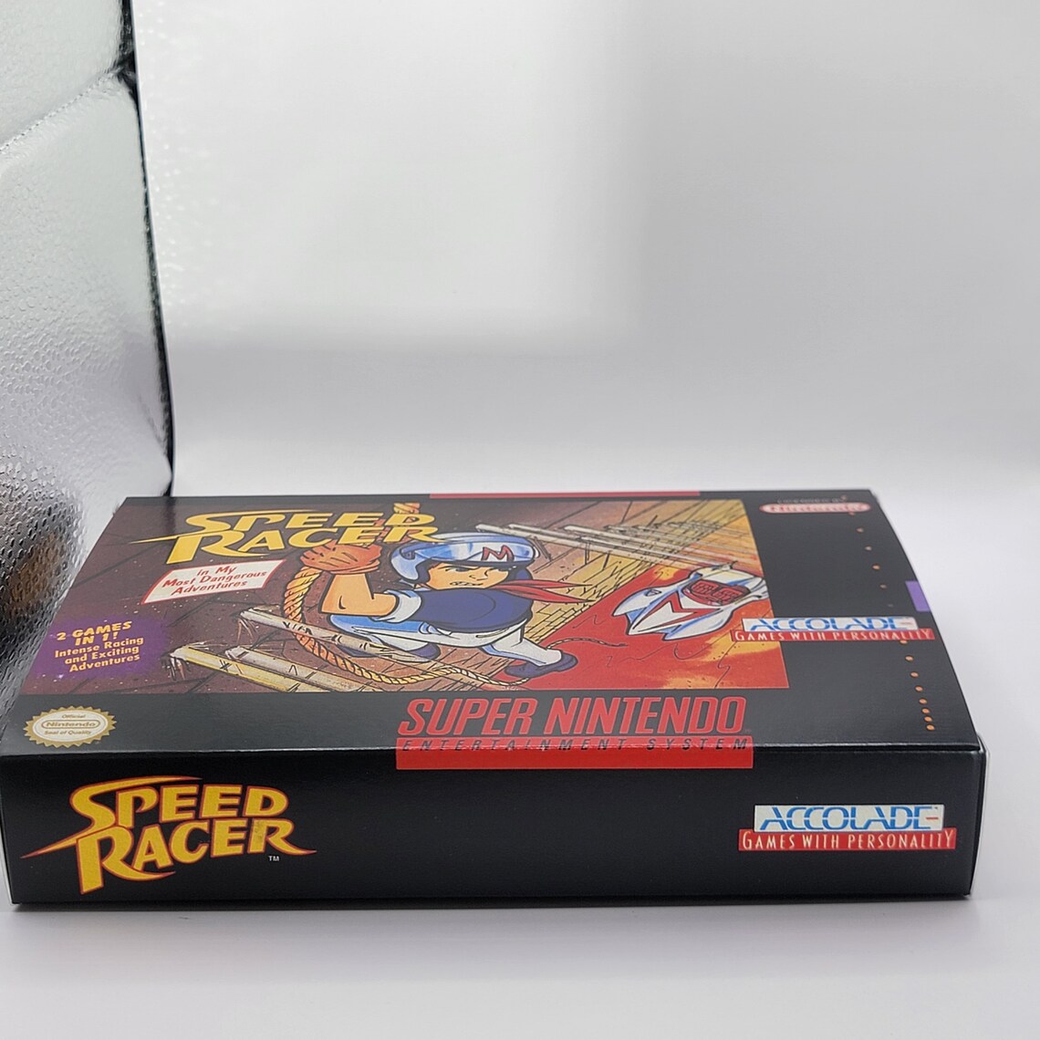 Speed Racer | NTSC | Super Nintendo | SNES | En | Reproduction Box and ...