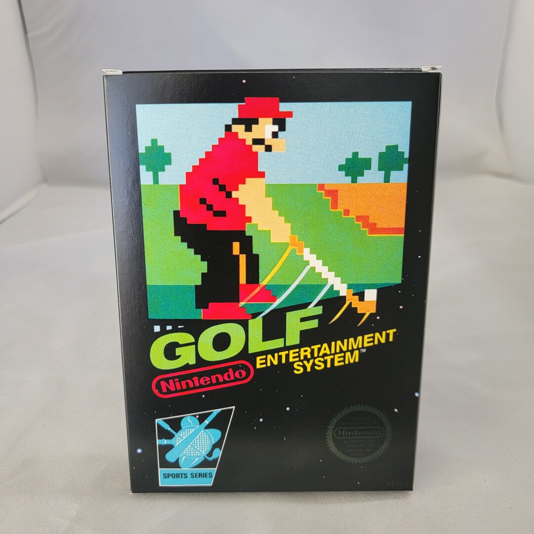 Golf | NTSC | Nintendo | NES | En | Reproduction Box - Etsy