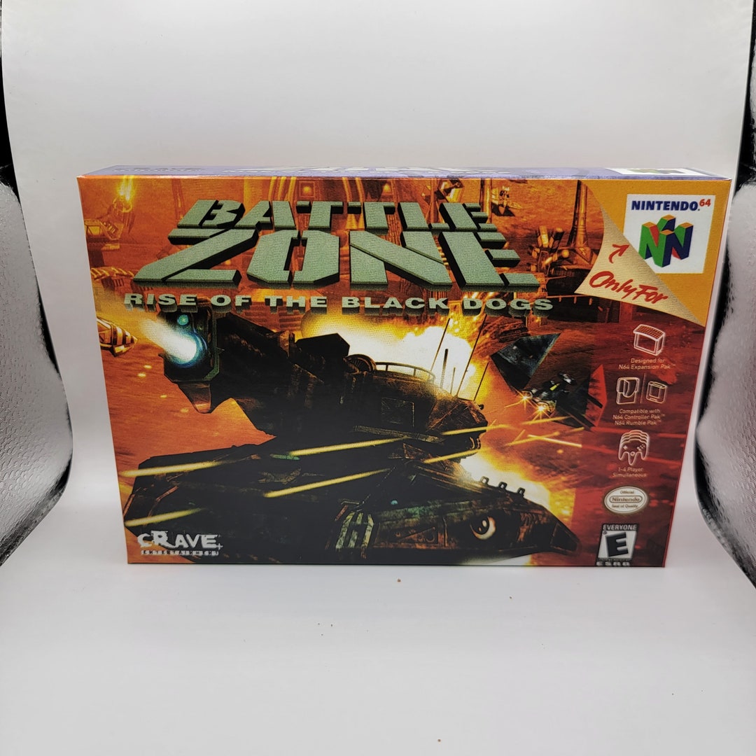 Battle Zone | NTSC | Nintendo 64 | N64 | En | Reproduction Box and ...