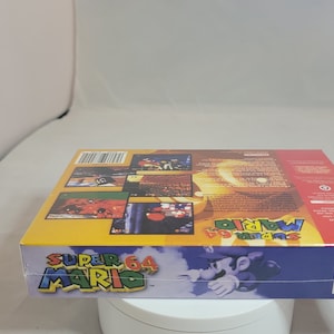 Super Mario 64 | NTSC | Nintendo 64 | N64 | En | Reproduction Box and ...