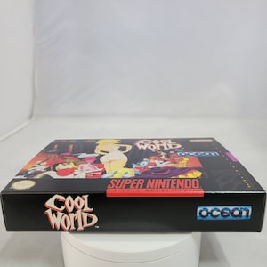 Cool World | NTSC | Super Nintendo | SNES | En | Reproduction Box and ...