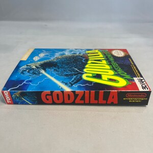 Godzilla | NTSC | Nintendo | NES | En | Reproduction Box - Etsy
