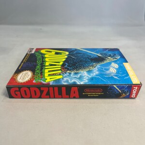 Godzilla | NTSC | Nintendo | NES | En | Reproduction Box - Etsy