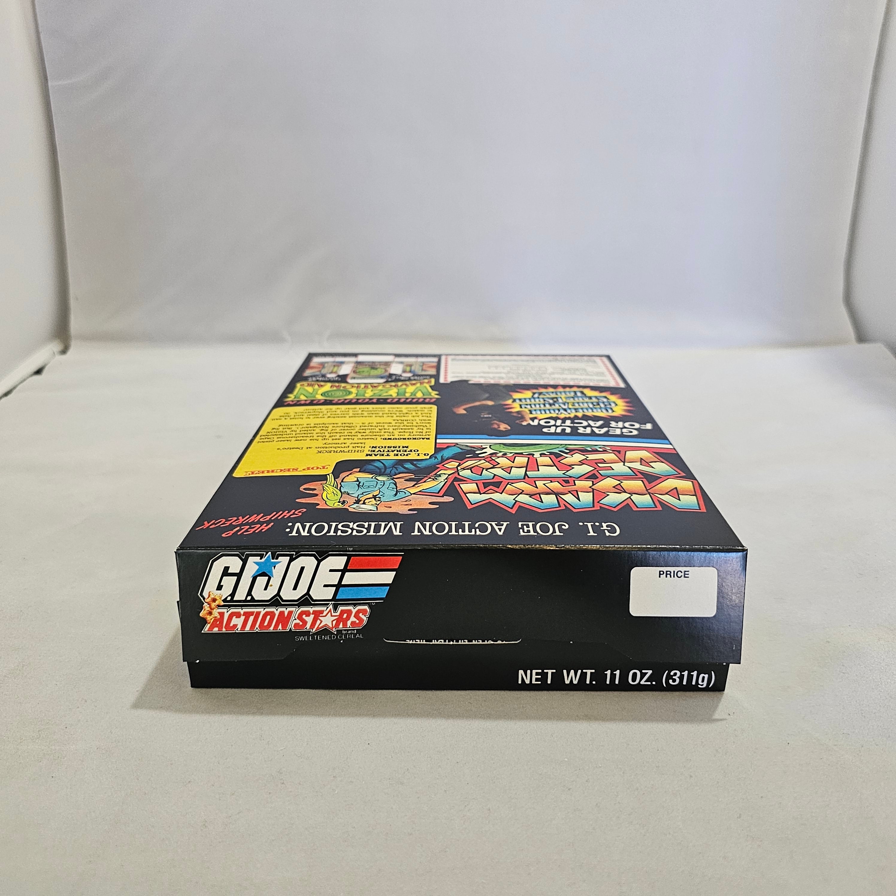 G.I. Joe Action Stars | Ralston | Reproduction Vintage Cereal Box - Etsy