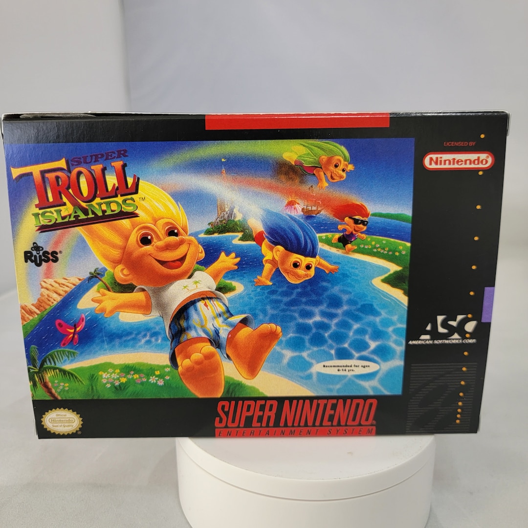 Super Troll Islands | NTSC | Super Nintendo | SNES | En | Reproduction ...