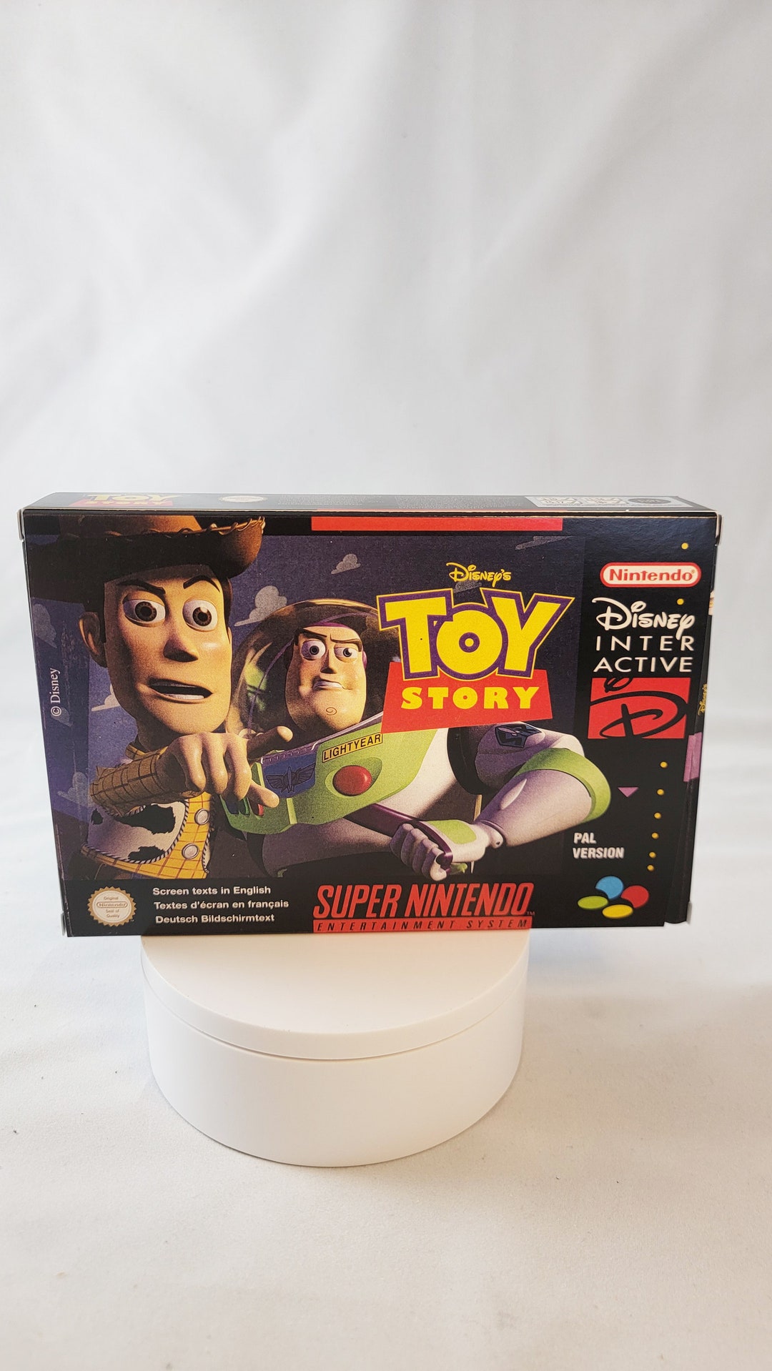 Toy Story | NTSC | Super Nintendo | SNES | En | Reproduction Box and ...