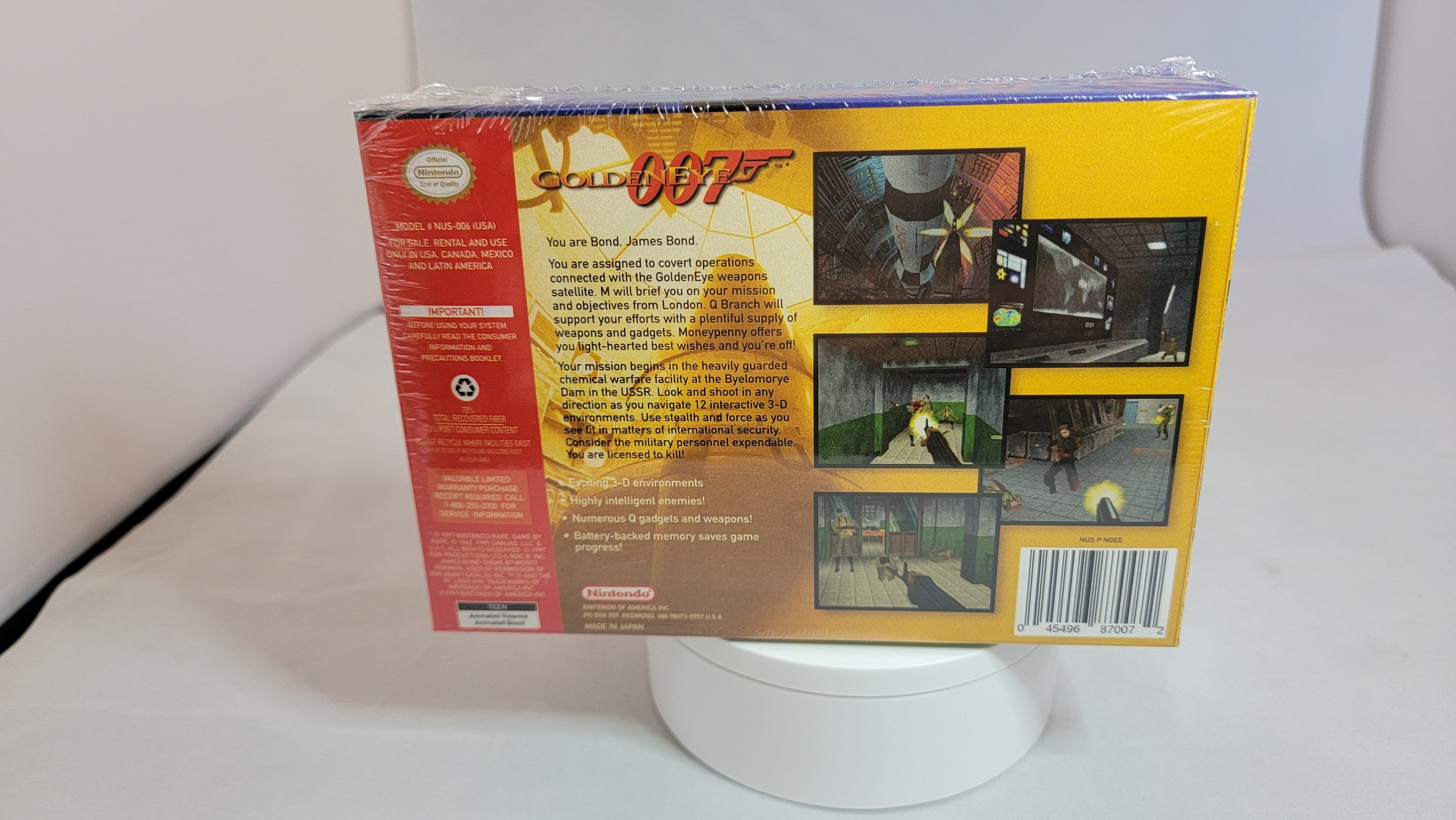 Goldeneye N64 Box