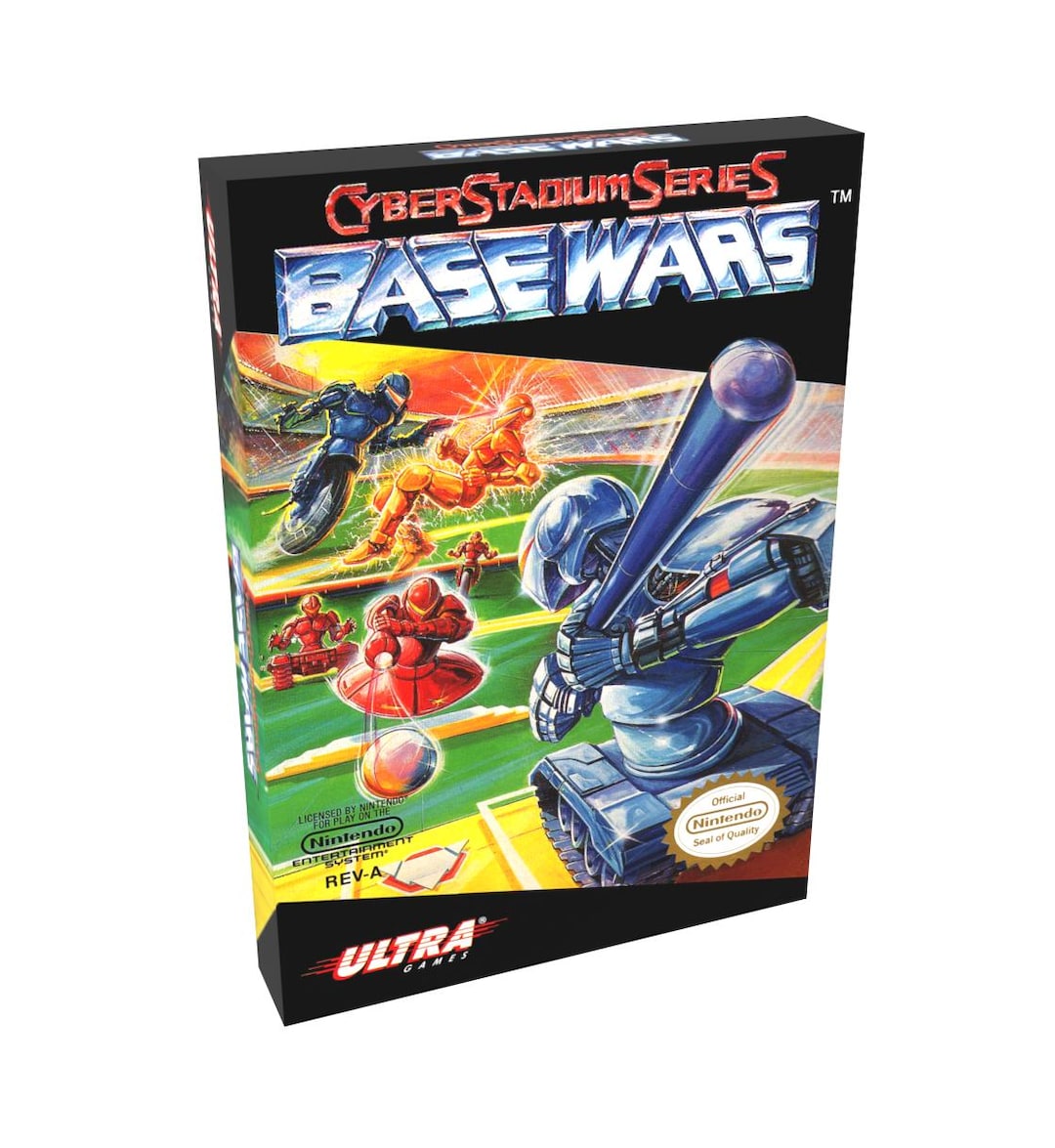 Base Wars | NTSC | Nintendo | NES | En | Reproduction Box - Etsy