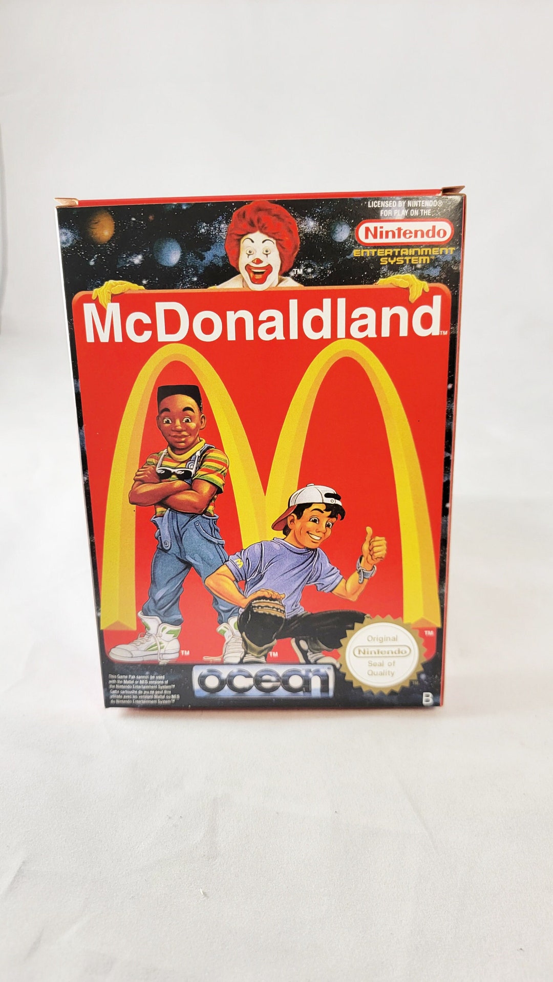 Mcdonaldland | PAL | Nintendo | NES | En,fr | Reproduction Box - Etsy