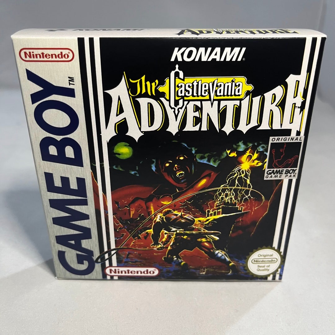 Castlevania Adventure | NTSC | Gameboy | GB | En | Reproduction Box and ...