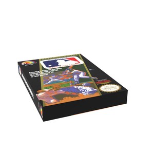 Major League Baseball | NTSC | Nintendo | NES | En | Reproduction Box ...
