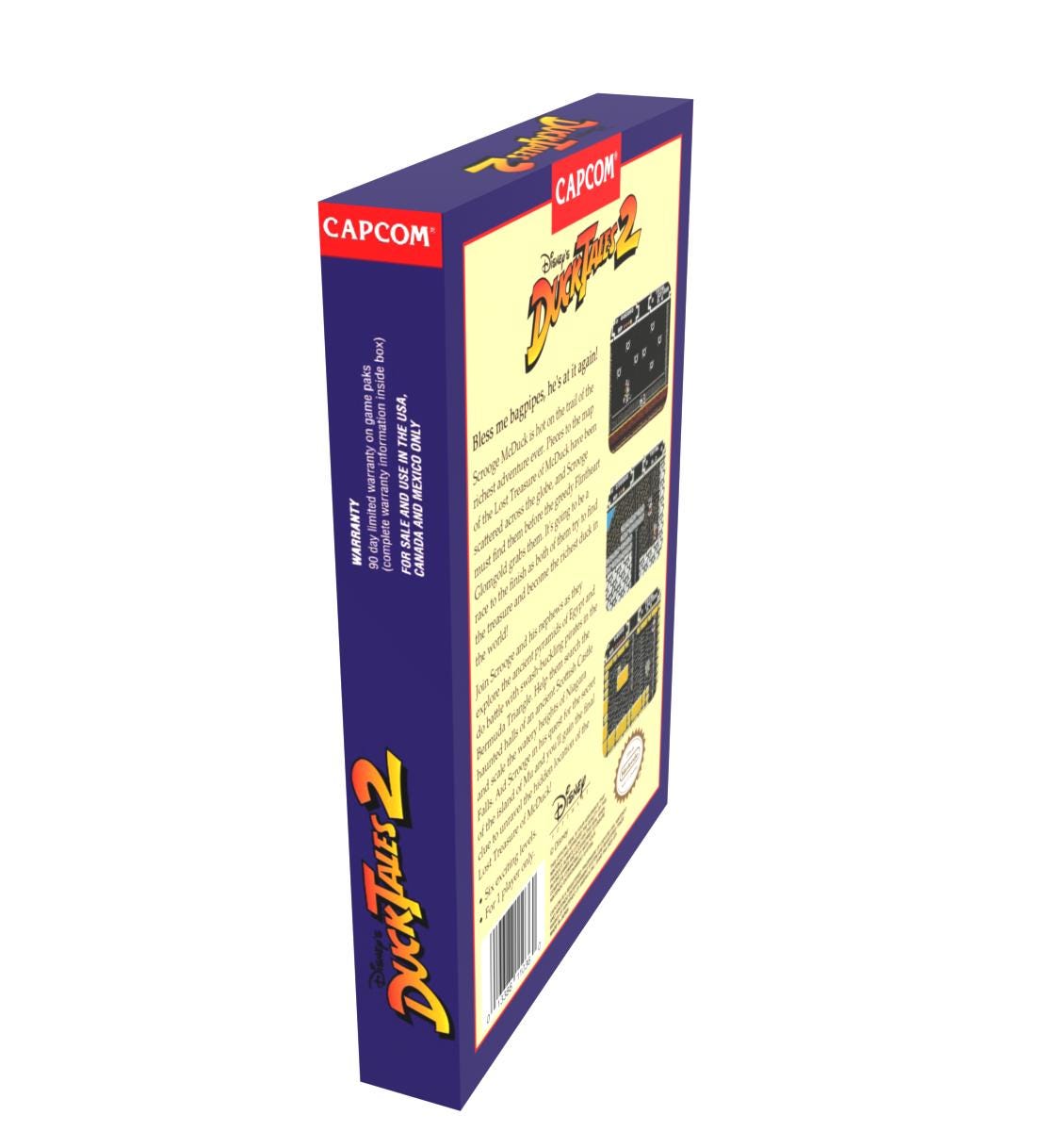 Ducktales 2 | NTSC | Nintendo | NES | En | Reproduction Box - Etsy