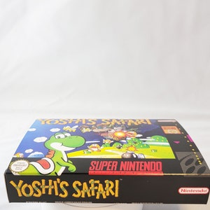 Yoshi's Safari | NTSC | Super Nintendo | SNES | En | Reproduction Box ...