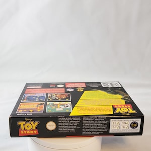 Toy Story | NTSC | Super Nintendo | SNES | En | Reproduction Box and ...