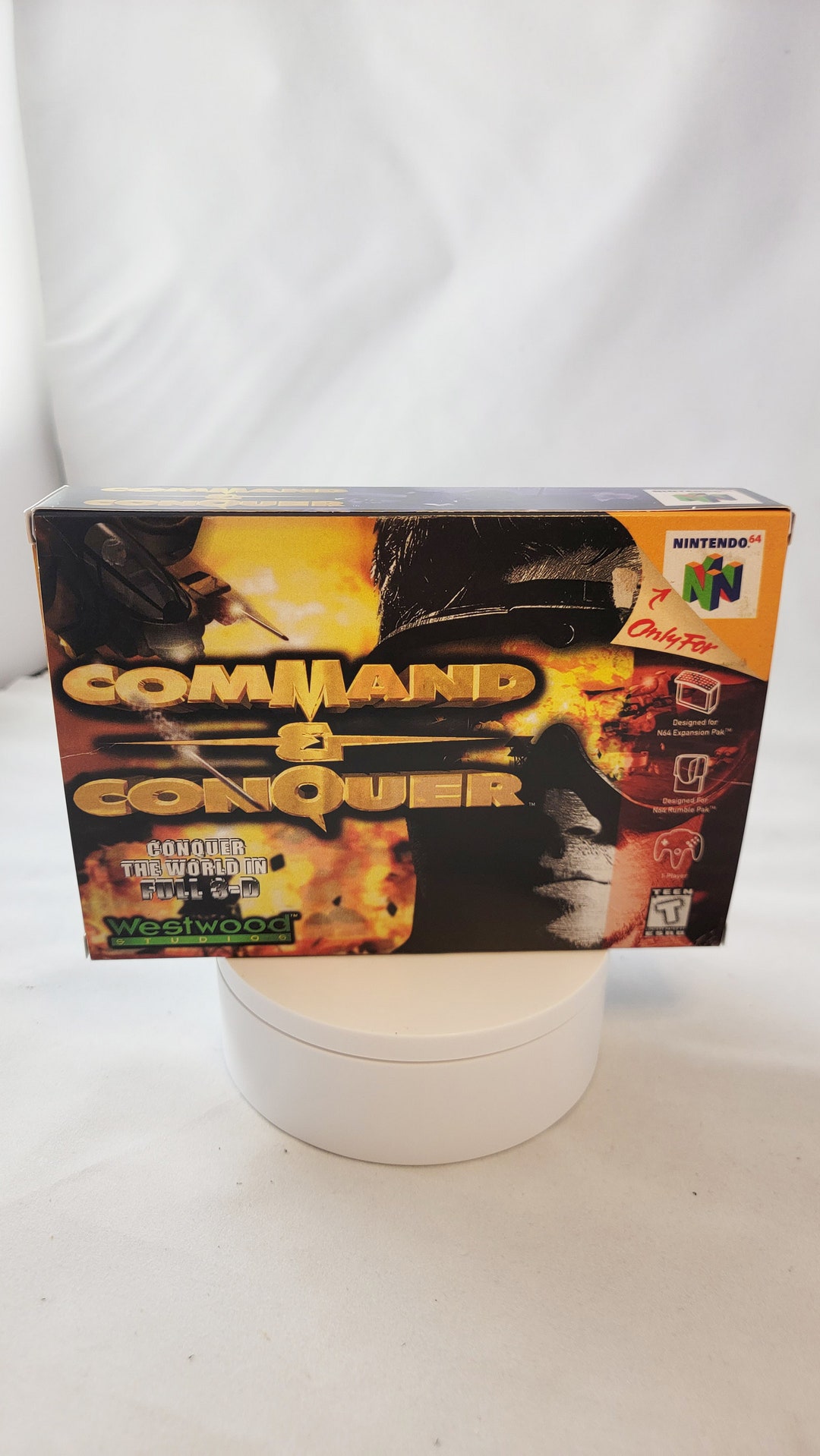 Command and Conquer | NTSC | Nintendo 64 | N64 | En | Reproduction Box ...
