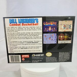 Bill Laimbeer's Combat Basketball | NTSC | Super Nintendo | SNES | En ...
