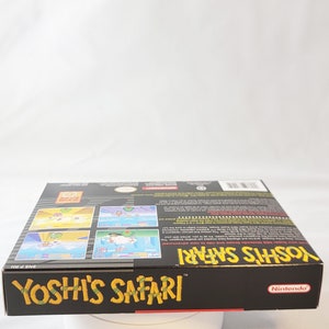 Yoshi's Safari | NTSC | Super Nintendo | SNES | En | Reproduction Box ...
