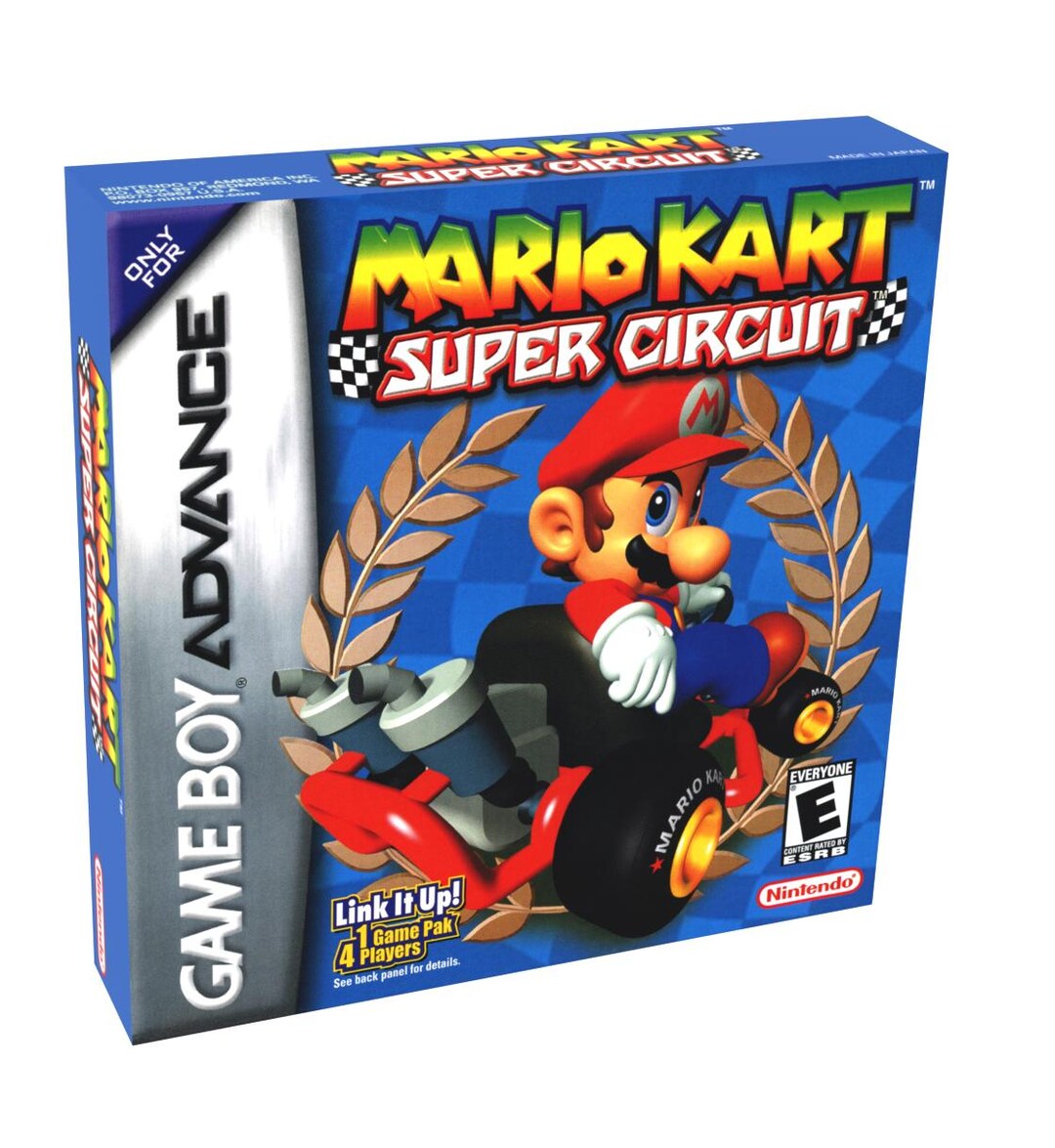 Mario Kart Super Circuit | NTSC | Gameboy Advance | GBA | En ...