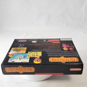 Earthbound | NTSC | Super Nintendo | SNES | En | Reproduction Box and ...