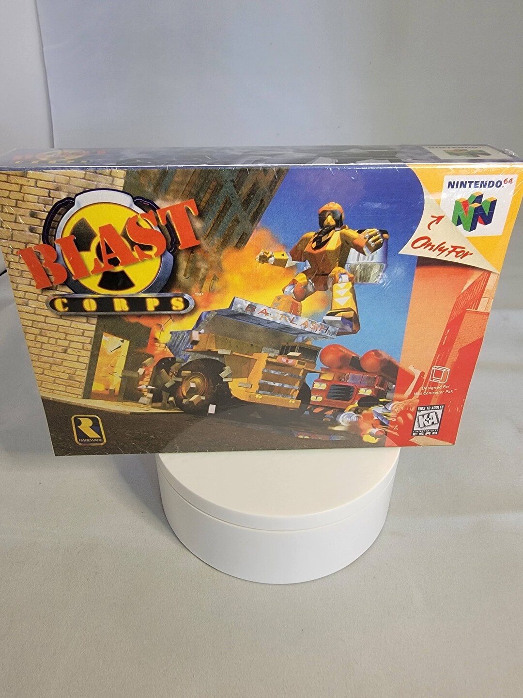 Blast Corps | NTSC | Nintendo 64 | N64 | En | Reproduction Box and ...