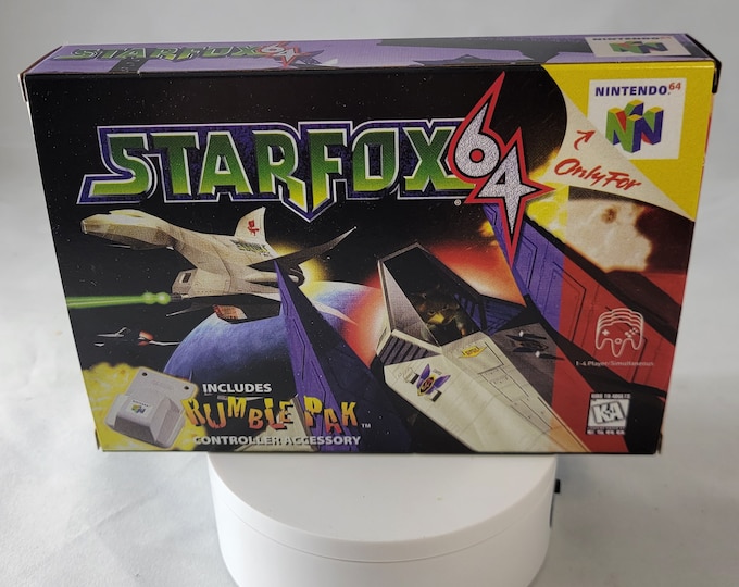 Star Fox 64 N64 Great Condition Fast Shipping - Etsy