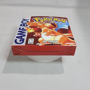 Pokemon Red | NTSC | Gameboy | GB | En | Reproduction Box and Inner ...