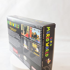 Super Mario World | NTSC | Super Nintendo | SNES | En | Reproduction ...