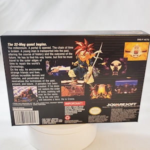 Chrono Trigger | NTSC | Super Nintendo | SNES | En | Reproduction Box ...