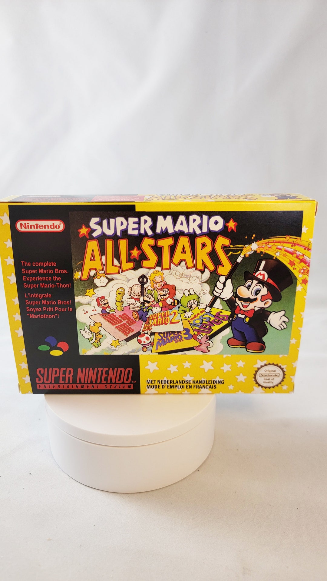 Super Mario All-stars | PAL | Super Nintendo | SNES | En,fr ...