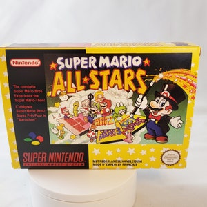 Super Mario All-stars | PAL | Super Nintendo | SNES | En,fr ...