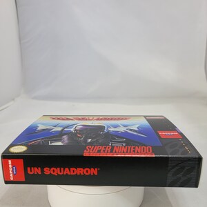 U.N. Squadron | NTSC | Super Nintendo | SNES | En | Reproduction Box ...