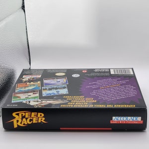 Speed Racer | NTSC | Super Nintendo | SNES | En | Reproduction Box and ...