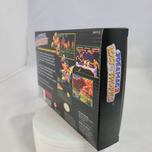 Joe and Mac 2 | NTSC | Super Nintendo | SNES | En | Reproduction Box ...