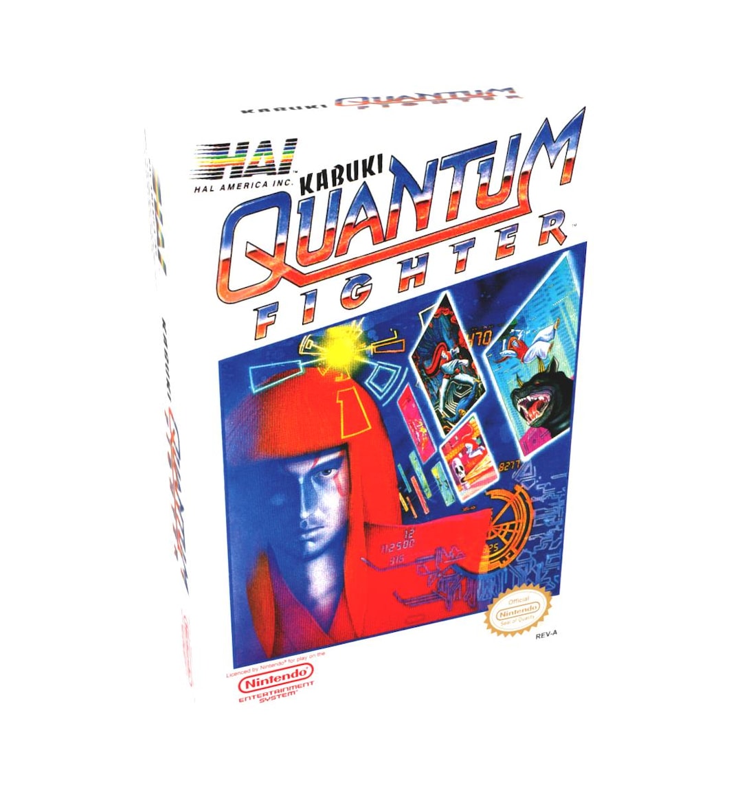 Kabuki Quantum Fighter | NTSC | Nintendo | NES | En | Reproduction Box ...