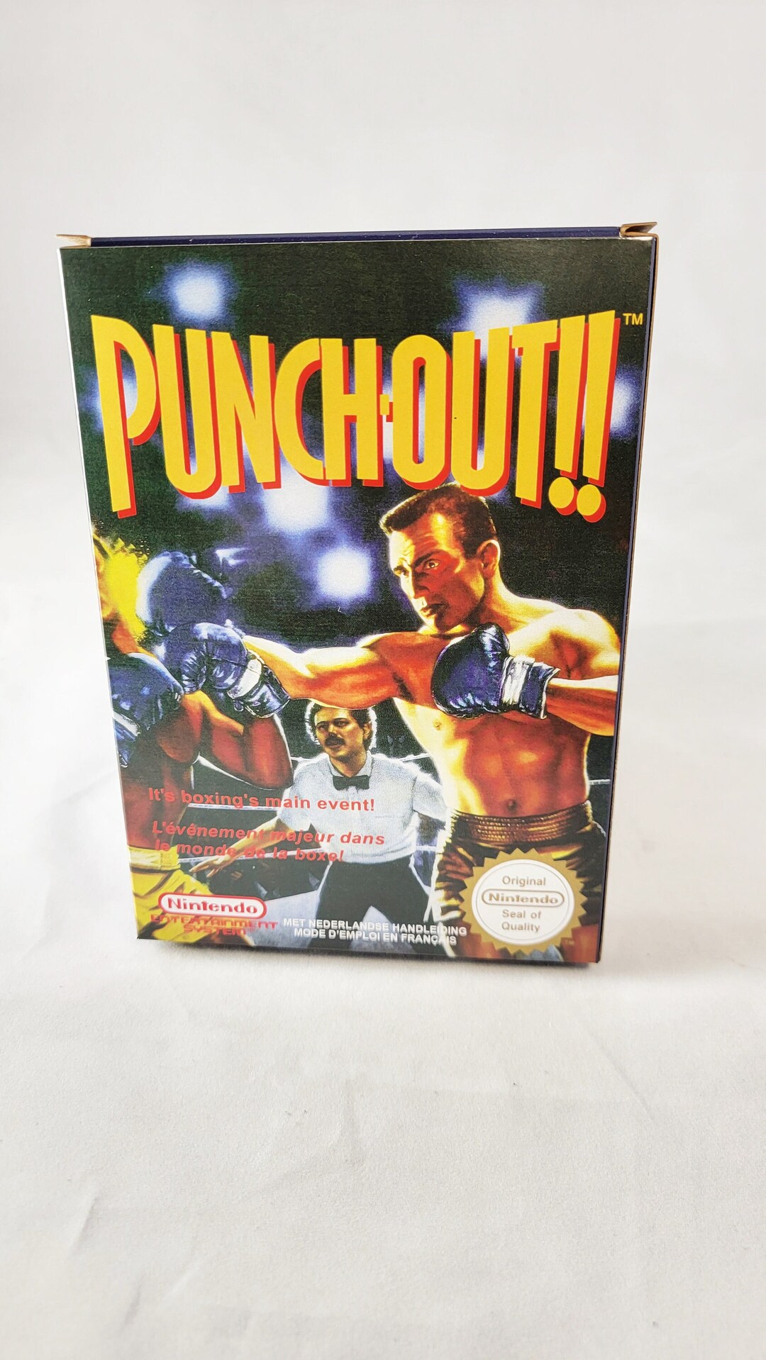 Punch Out | PAL | Nintendo | NES | En,fr | Reproduction Box - Etsy