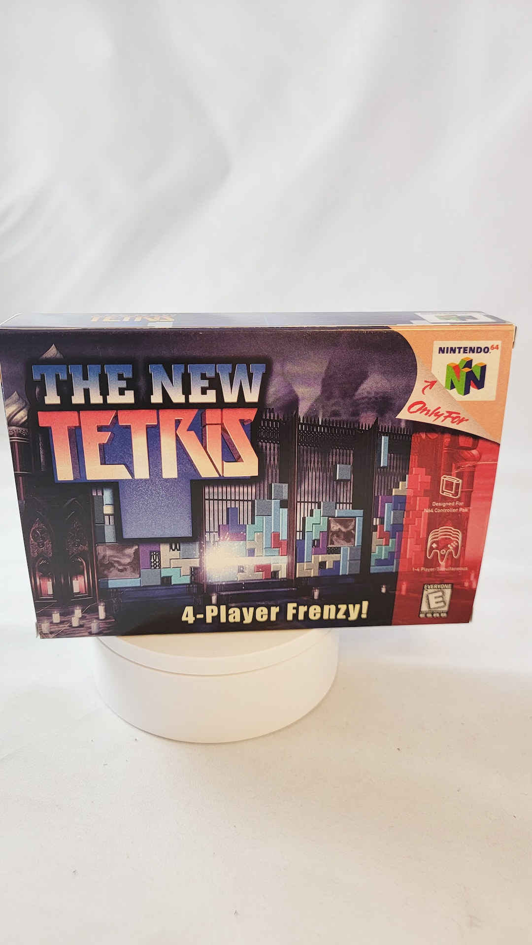 The New Tetris | NTSC | Nintendo 64 | N64 | En | Reproduction Box and ...