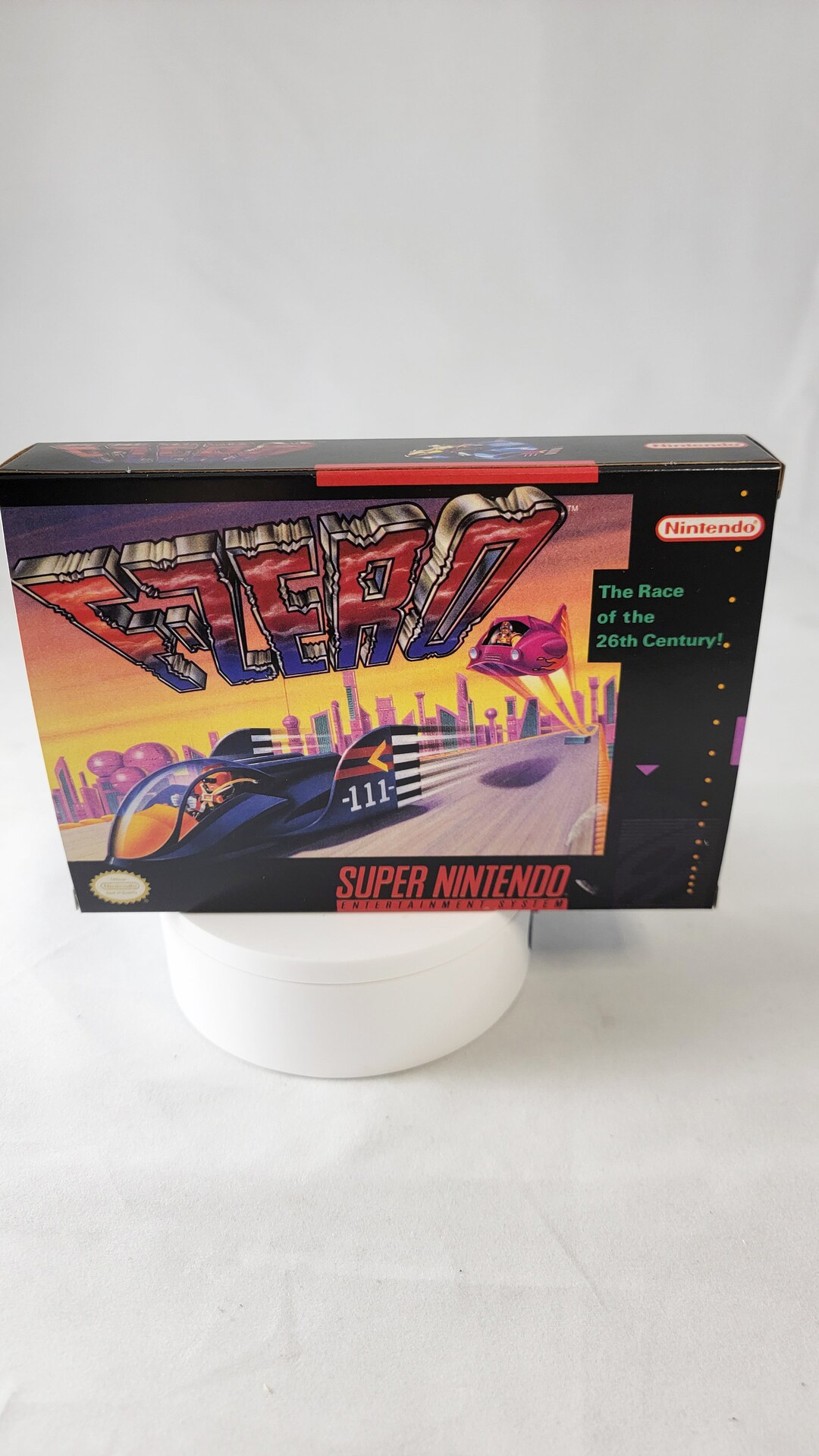 F-zero | NTSC | Super Nintendo | SNES | En | Reproduction Box and Inner ...