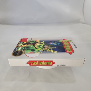 Castlevania | NTSC | Nintendo | NES | En | Reproduction Box - Etsy
