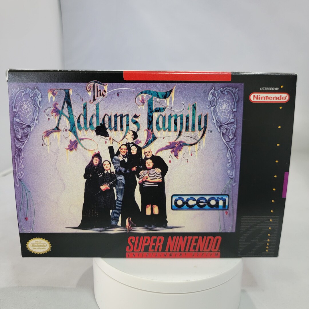 The Addams Family | NTSC | Super Nintendo | SNES | En | Reproduction ...