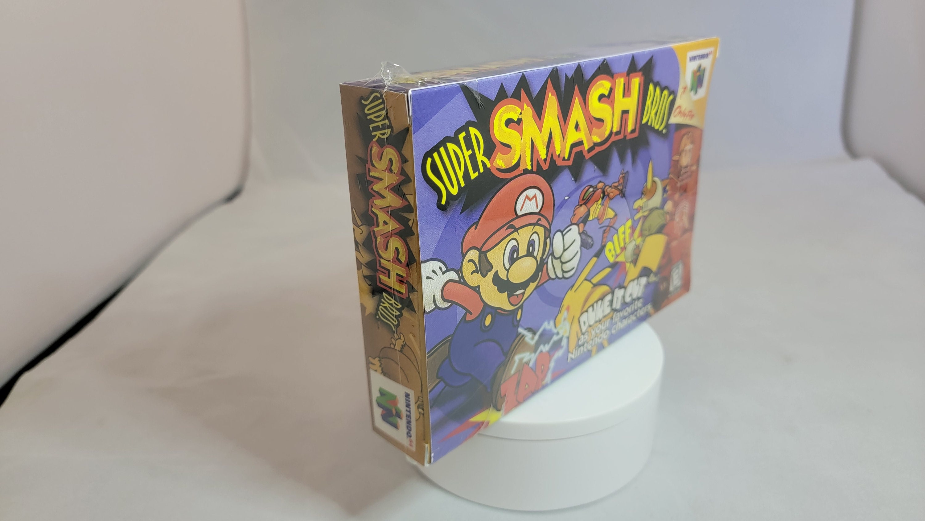 Super Smash Brothers | NTSC | Nintendo 64 | N64 | En | Reproduction Box ...