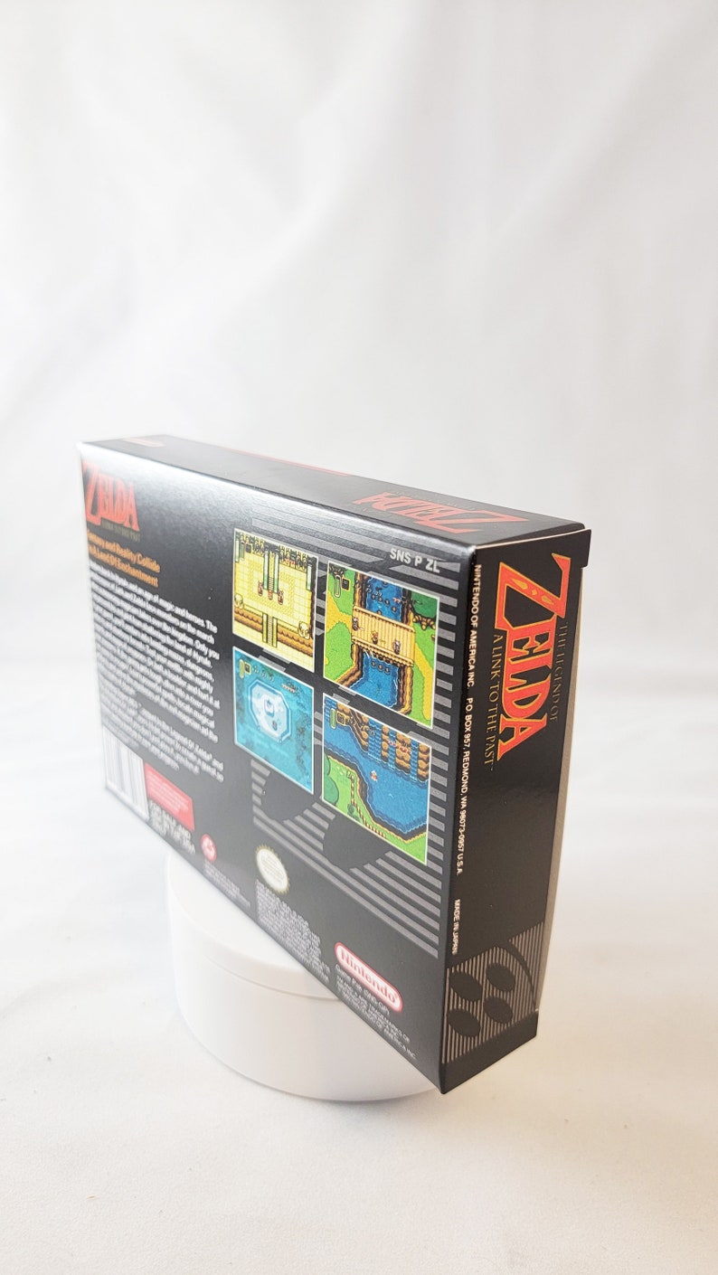 The Legend of Zelda Link to the Past Super Nintendo SNES - Etsy