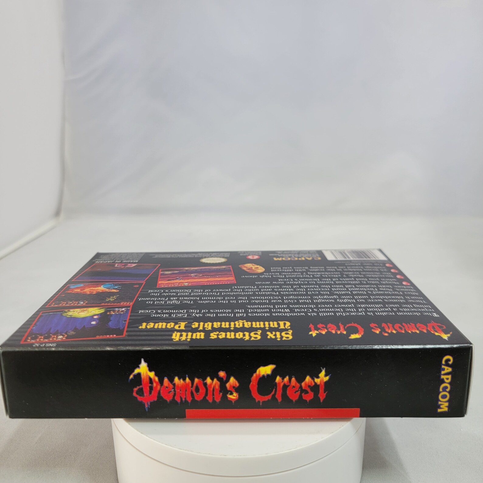 Demon's Crest | NTSC | Super Nintendo | SNES | En | Reproduction Box ...