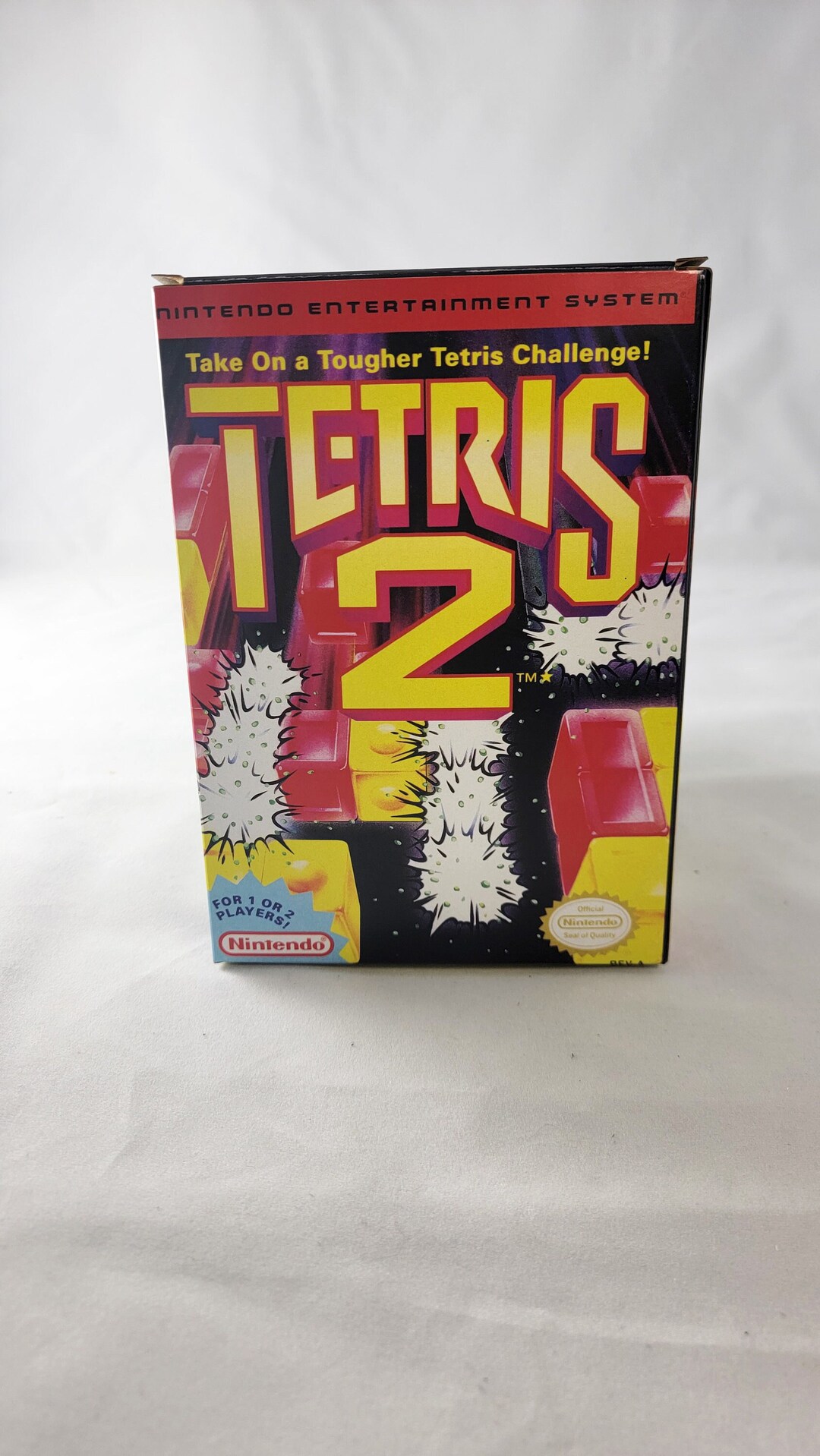 Tetris 2 | NTSC | Nintendo | NES | En | Reproduction Box - Etsy