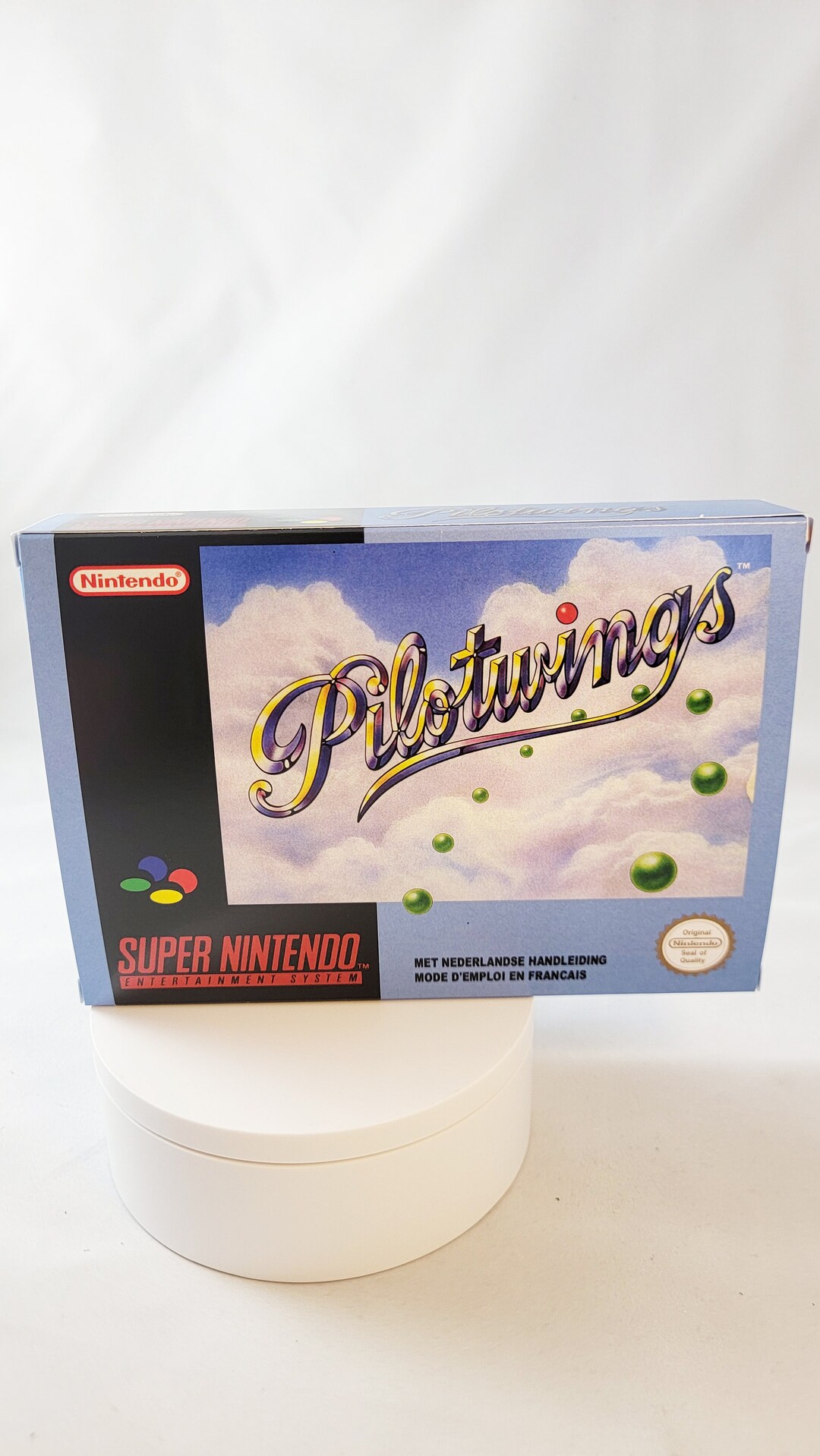 Pilotwings | PAL | Super Nintendo | SNES | En,fr, | Reproduction Box ...
