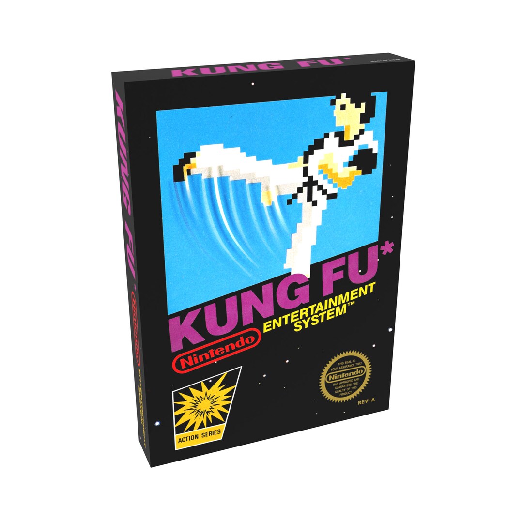 Kung Fu | NTSC | Nintendo | NES | En | Reproduction Box - Etsy