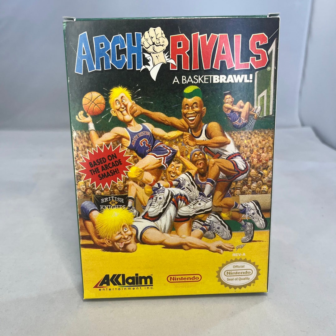 Arch Rivals | NTSC | Nintendo | NES | En | Reproduction Box - Etsy